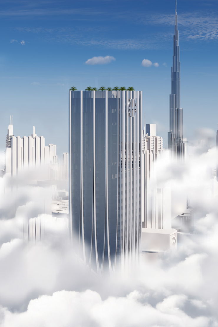 DUBAI | AHS Tower - Al Yaqoub Tower Renovation | 328m | 1076ft | 69 fl ...