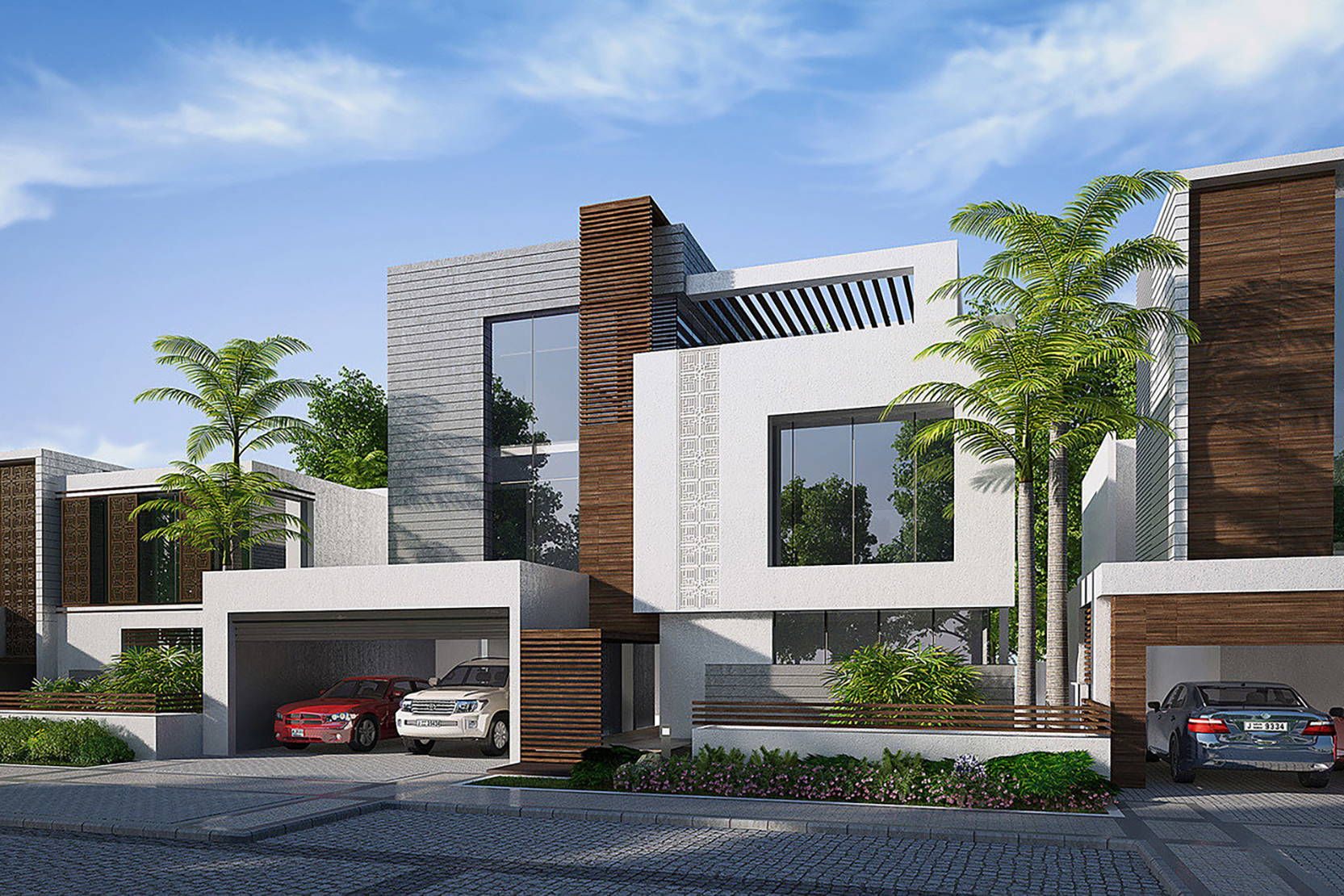 Al Badia Villas Buildings - Propsearch.ae