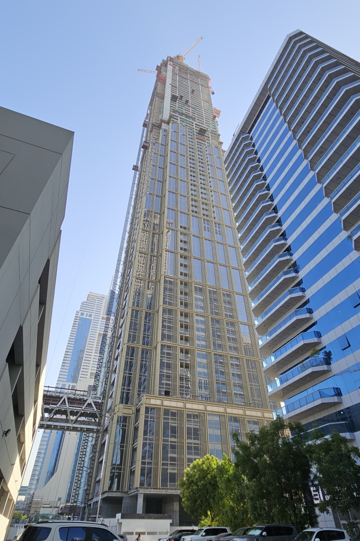 Dubai City Tower Burj Khalifa, The Tallest Of The Dubai Skyscrapers