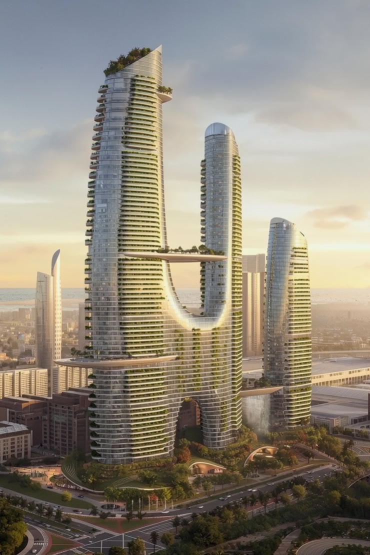 #APP | Maybourne Residences (Candy Towers) | 88F + 73F + 55F | 380m ...