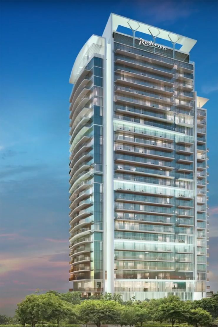 Damac Radisson Hotel Floor Plans And Sizes At Damac Hills